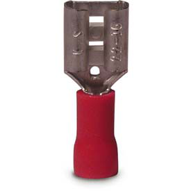 Terminal paleta hembra para cable color rojo – OttoDist