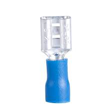 Terminal paleta hembra para cable color azul – OttoDist