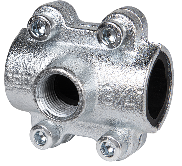 Abrazadera con Derivación Mod. DT – OttoDist